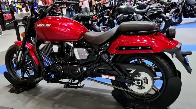 Hanway nevada 250 มอเตอร์ไซค์ช็อปเปอร์สูบวีร่วมสมัยจากจีน