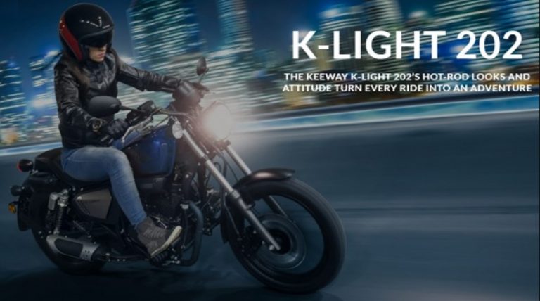 keeway k-light 202 ครุยเซอร์กลิ่นอายอเมริกันชนจากแดนมังกร